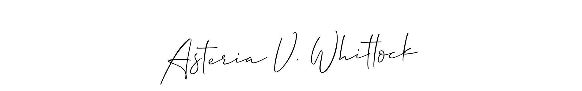 78+ Asteria V. Whitlock Name Signature Style Ideas | Free eSignature