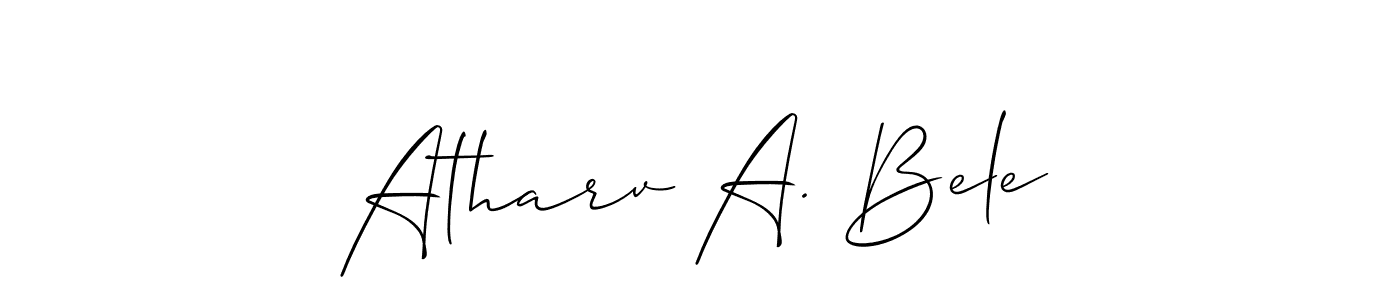 71+ Atharv A. Bele Name Signature Style Ideas | Ultimate Online Autograph