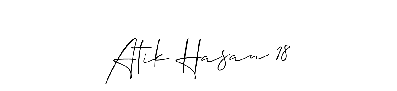 93+ Atik Hasan 18 Name Signature Style Ideas | Excellent Online Autograph