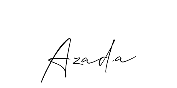 74+ Azad.a Name Signature Style Ideas | Great Electronic Signatures