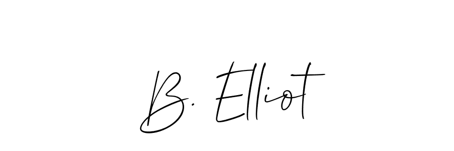 91+ B. Elliot Name Signature Style Ideas | Cool eSign