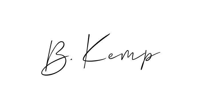 85+ B. Kemp Name Signature Style Ideas | Perfect eSignature
