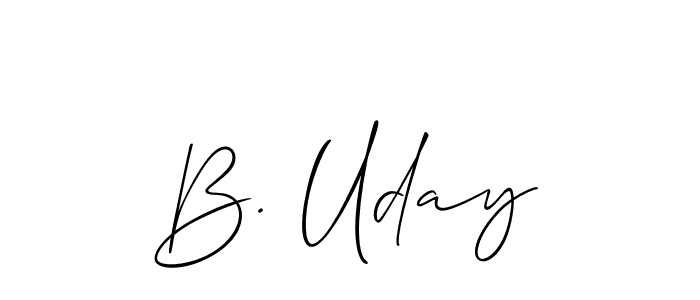 94+ B. Uday Name Signature Style Ideas | Professional Online Signature