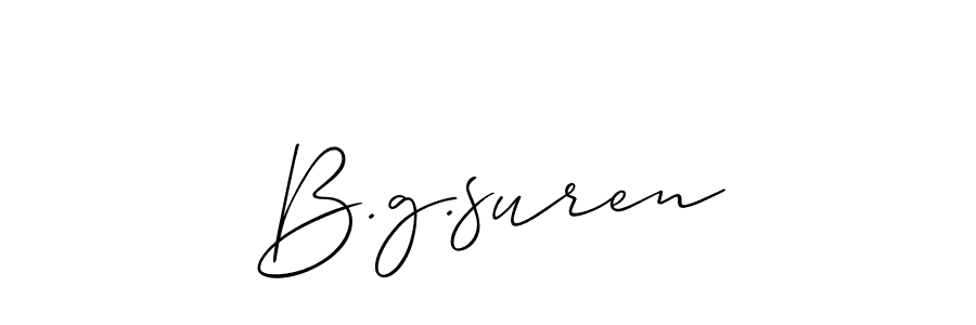 72+ B.g.suren Name Signature Style Ideas | Professional Autograph