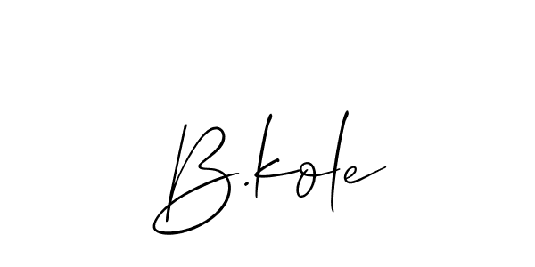 81+ B.kole Name Signature Style Ideas | Fine Online Signature