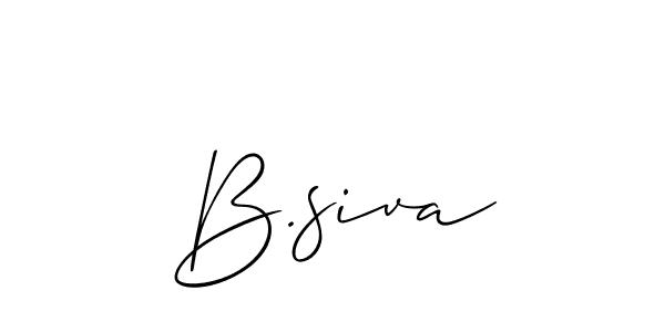 85+ B.siva Name Signature Style Ideas | Super Electronic Sign