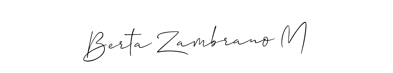 72+ Berta Zambrano M Name Signature Style Ideas | Free eSign