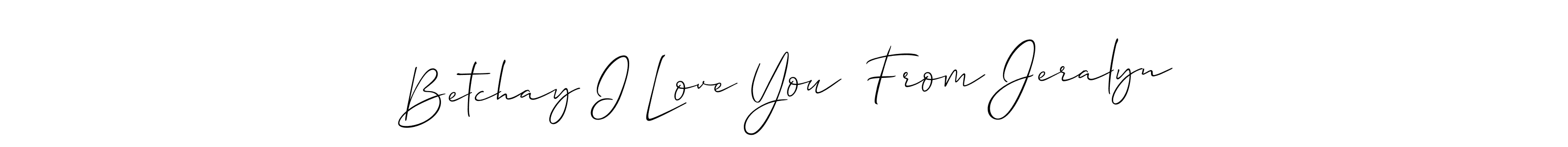 82+ Betchay I Love You From Jeralyn Name Signature Style Ideas ...