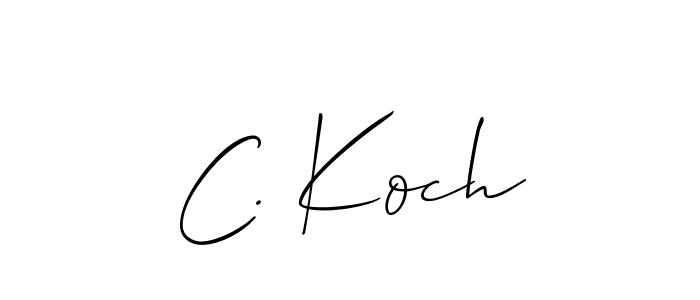 76+ C. Koch Name Signature Style Ideas | Amazing Electronic Sign