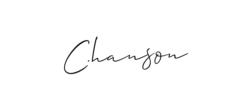 77+ C.hanson Name Signature Style Ideas | Perfect Digital Signature