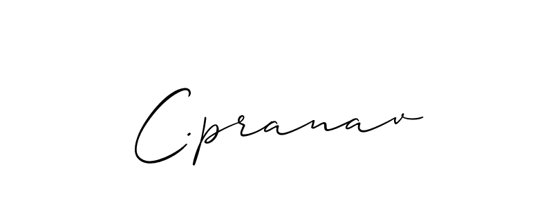 90+ C.pranav Name Signature Style Ideas | Exclusive Electronic Sign