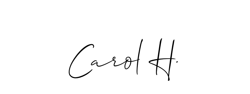 92+ Carol H. Name Signature Style Ideas | Good eSignature