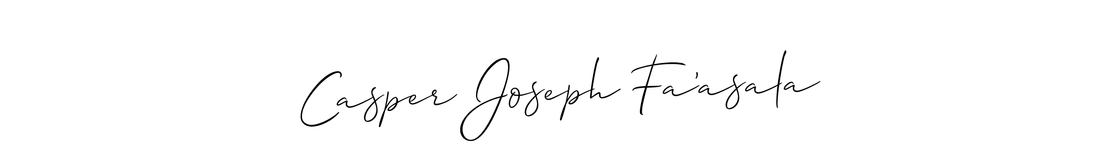 89+ Casper Joseph Fa'asala Name Signature Style Ideas | Unique eSign
