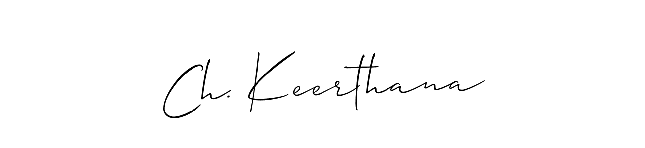 84+ Ch. Keerthana Name Signature Style Ideas | Best E-Sign