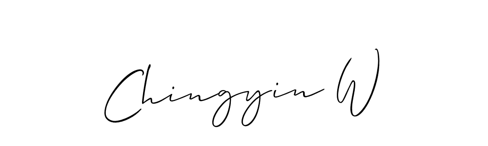 98+ Chingyin W Name Signature Style Ideas | New Online Signature
