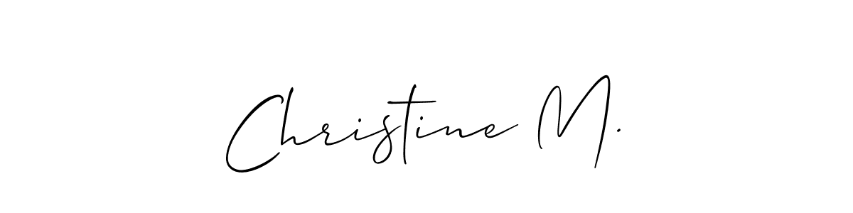 95+ Christine M. Name Signature Style Ideas | FREE eSignature