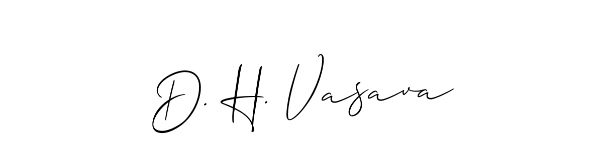 95+ D. H. Vasava Name Signature Style Ideas | Good E-Signature