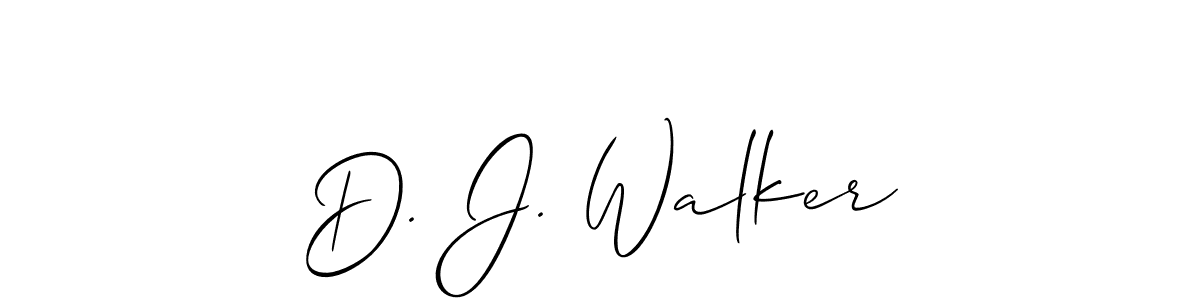 70+ D. J. Walker Name Signature Style Ideas | Best Autograph