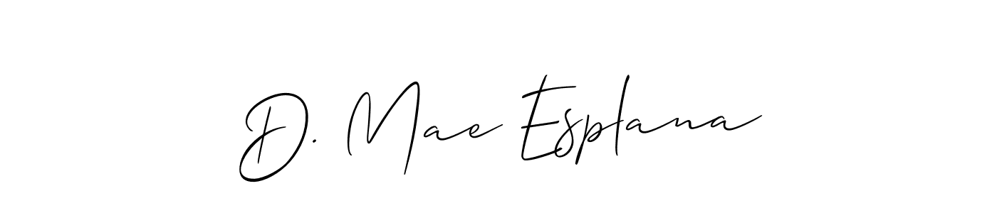 100+ D. Mae Esplana Name Signature Style Ideas | Professional ...