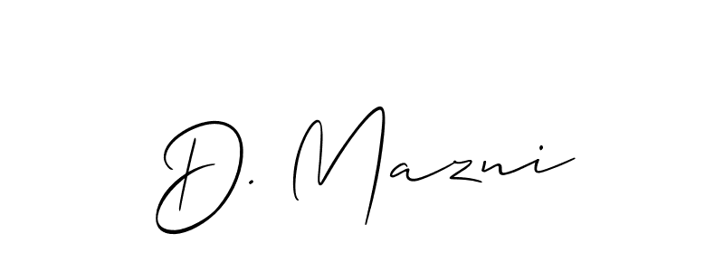 85+ D. Mazni Name Signature Style Ideas | Awesome Name Signature