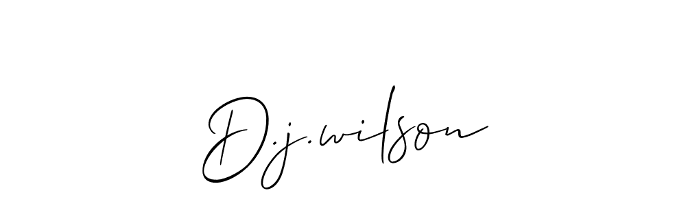 99+ D.j.wilson Name Signature Style Ideas | Amazing eSignature