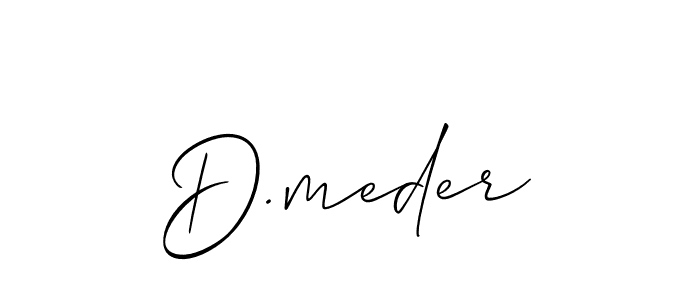 72+ D.meder Name Signature Style Ideas | Creative eSignature
