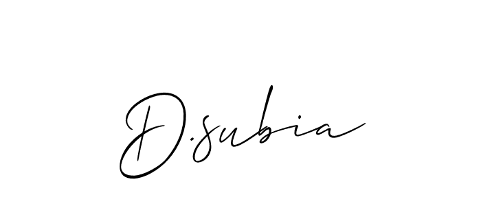 90+ D.subia Name Signature Style Ideas | Awesome Electronic Signatures