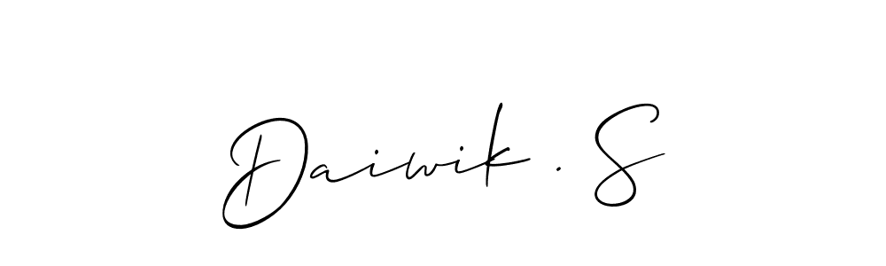 89+ Daiwik . S Name Signature Style Ideas | Awesome E-Signature