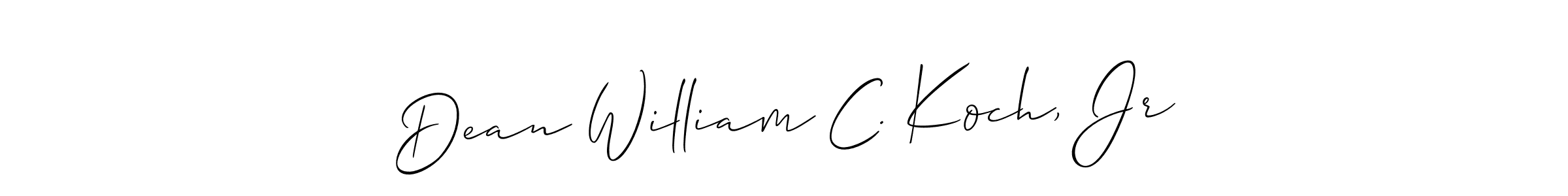 82+ Dean William C. Koch, Jr Name Signature Style Ideas | Exclusive E-Sign