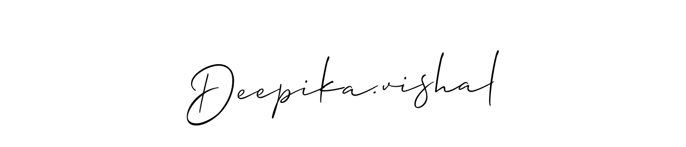 86+ Deepika.vishal Name Signature Style Ideas | Great Digital Signature