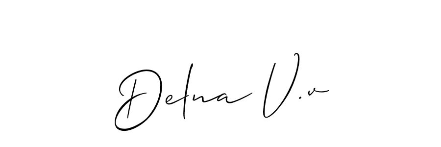 82+ Delna V.v Name Signature Style Ideas | Good E-Signature
