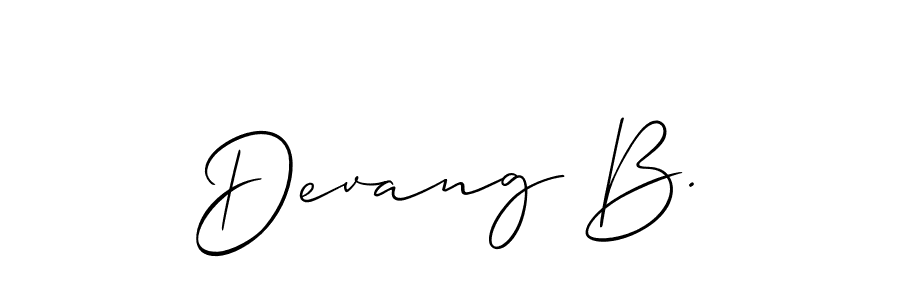82+ Devang B. Name Signature Style Ideas | Cool Electronic Signatures