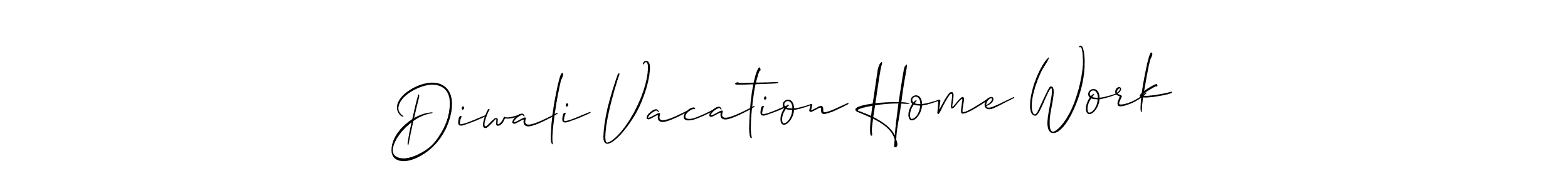 92+ Diwali Vacation Home Work Name Signature Style Ideas | Free ...