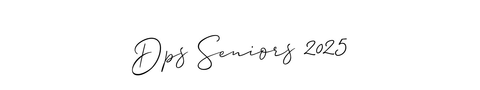 95+ Dps Seniors 2025 Name Signature Style Ideas | Outstanding E-Signature