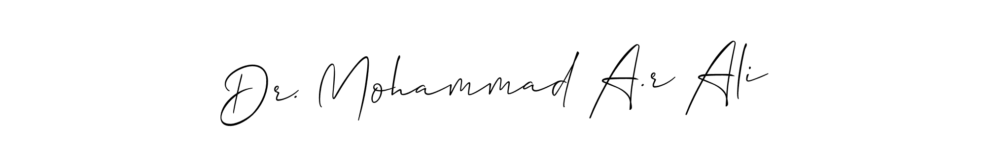 80+ Dr. Mohammad A.r Ali Name Signature Style Ideas | Unique Name Signature