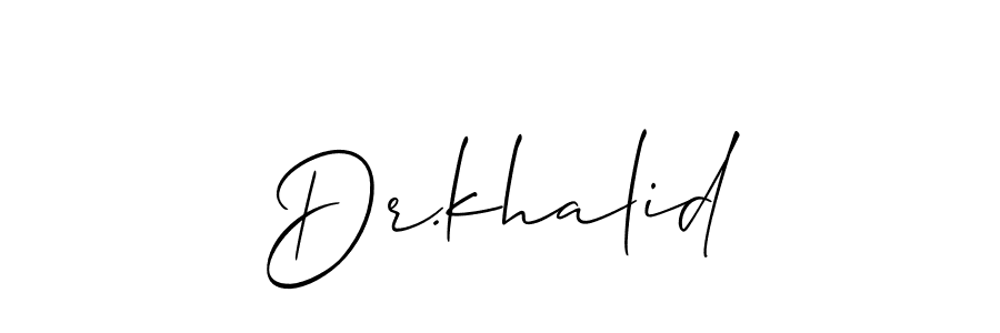 71+ Dr.khalid Name Signature Style Ideas | Professional E-Sign