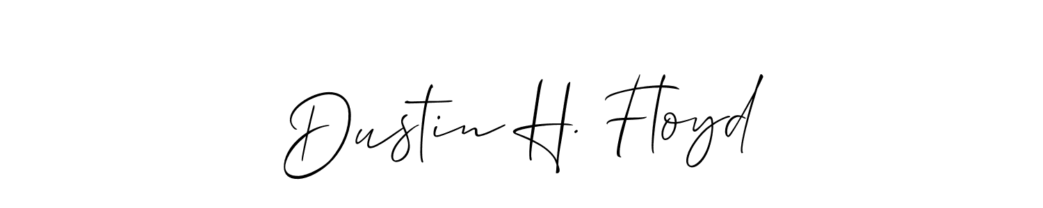 92+ Dustin H. Floyd Name Signature Style Ideas | Special Name Signature