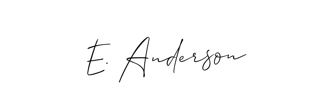 83+ E. Anderson Name Signature Style Ideas | Free eSignature