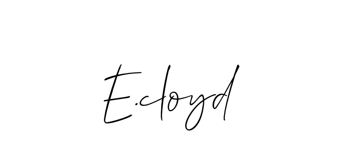 72+ E.cloyd Name Signature Style Ideas | Outstanding eSignature