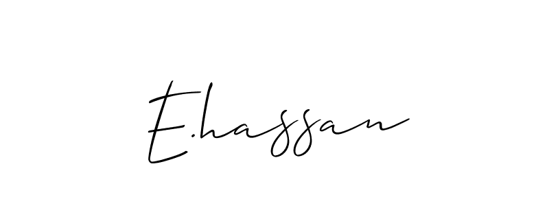 95+ E.hassan Name Signature Style Ideas | Cool E-Sign