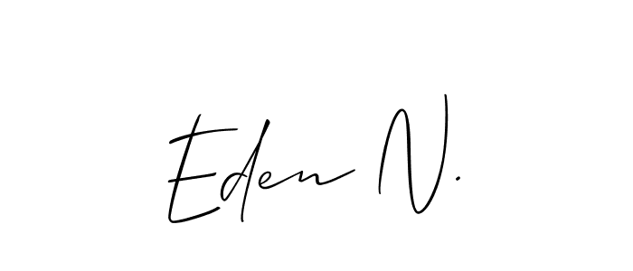 75+ Eden N. Name Signature Style Ideas | Ultimate Electronic Sign