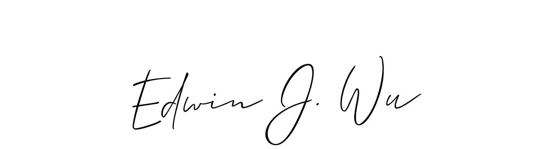 71+ Edwin J. Wu Name Signature Style Ideas | Super E-Sign