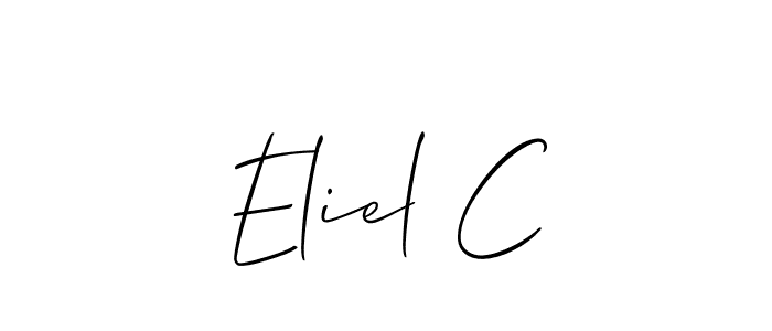 79+ Eliel C Name Signature Style Ideas | Super eSign