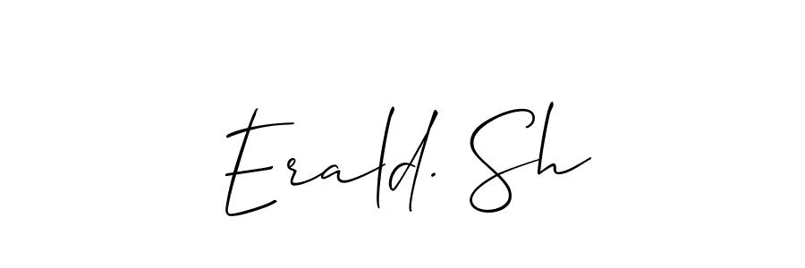 78+ Erald. Sh Name Signature Style Ideas | Wonderful Digital Signature