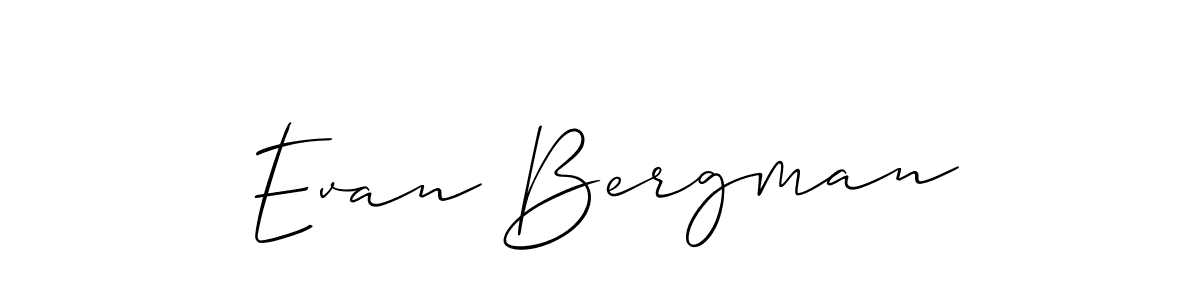 75+ Evan Bergman Name Signature Style Ideas | Great Name Signature