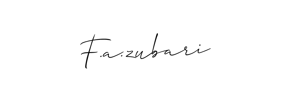 93+ F.a.zubari Name Signature Style Ideas | Perfect Electronic Sign