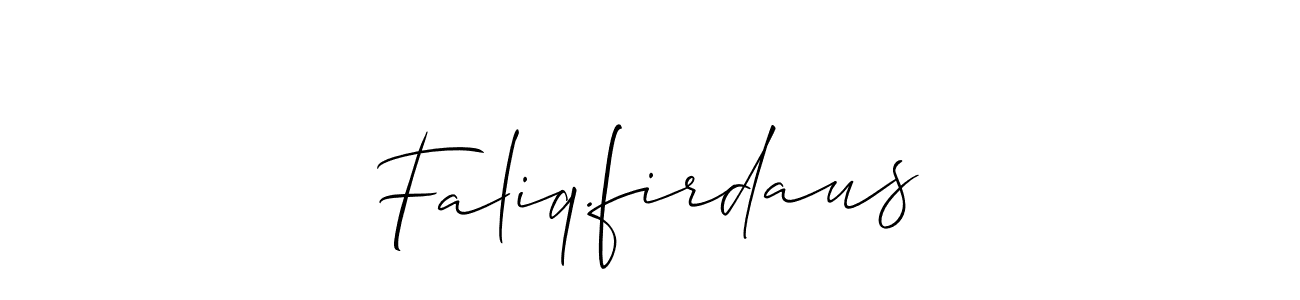 85+ Faliq.firdaus Name Signature Style Ideas | Superb Name Signature