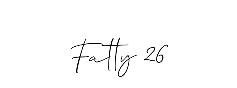 100+ Fatty 26 Name Signature Style Ideas | Special E-Signature