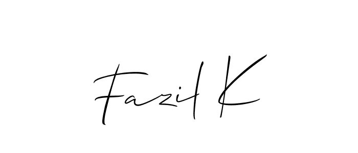 82+ Fazil K Name Signature Style Ideas | Perfect Name Signature