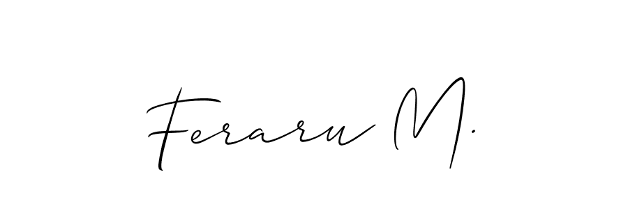 83+ Feraru M. Name Signature Style Ideas | Special Name Signature